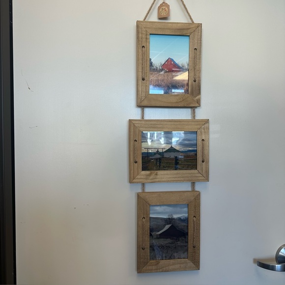 Accents | Rustic Barn Hanging Photo Frame Set | Poshmark